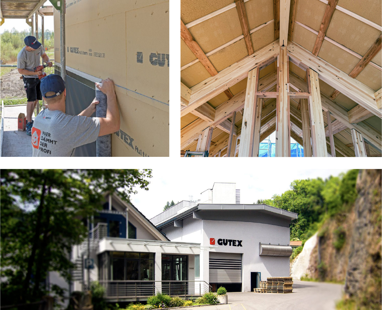 GUTEX（グーテックス）｜木から生まれた断熱材｜木繊維断熱材ECOボード｜環境先進国ドイツに学ぶ、持続可能な家づくり